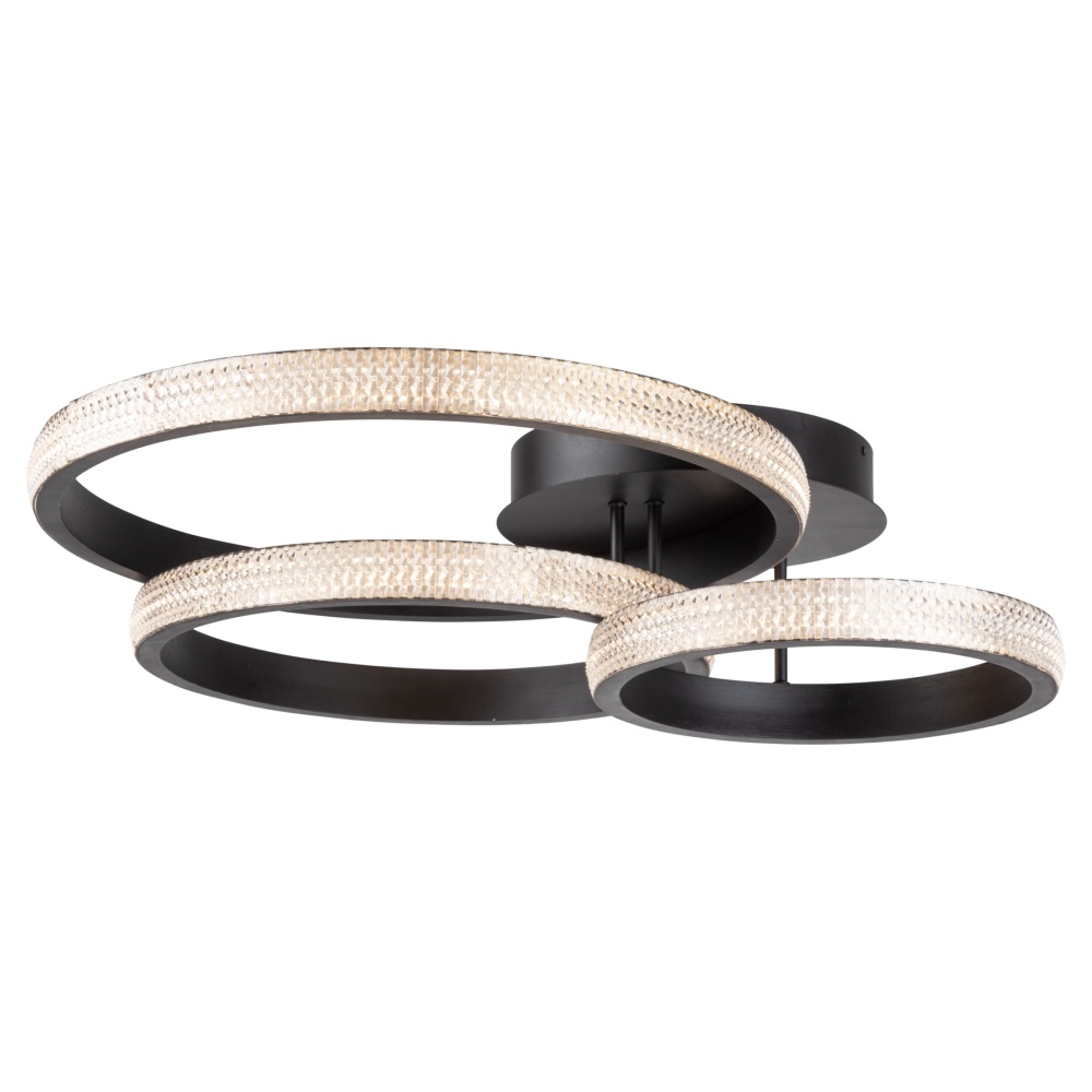 Flush Mount : AC6715BK | Brechers Lighting