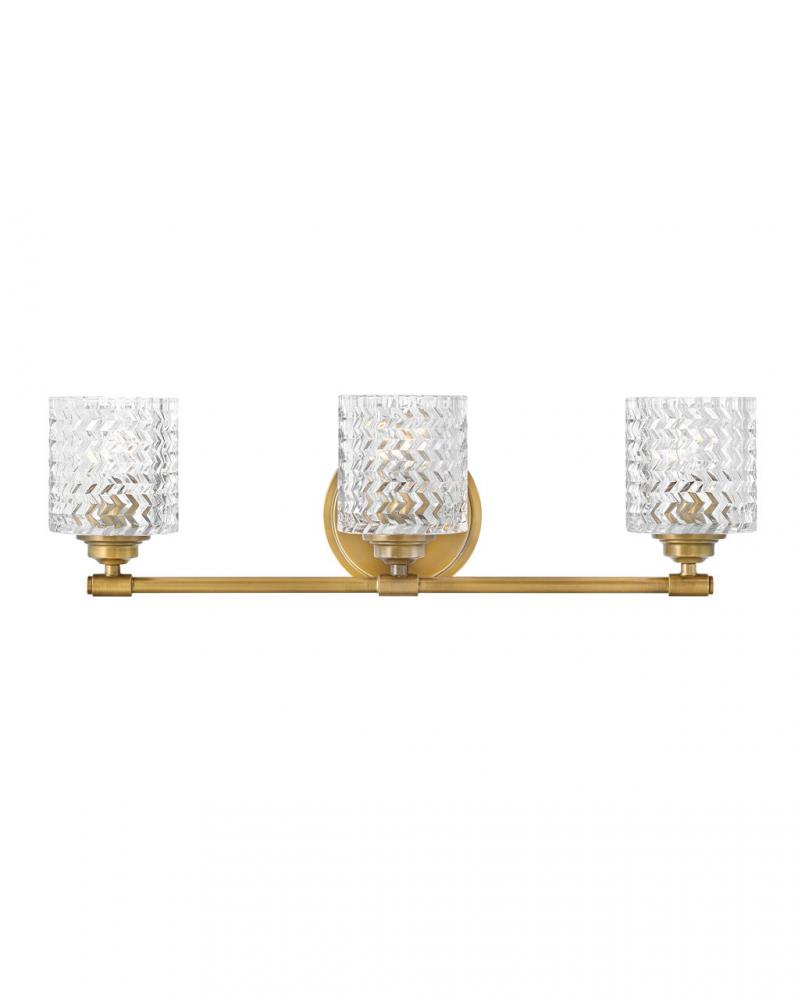 Medium Three Light Vanity : 5043HB : Heritage Brass : 15.54 | Brechers ...